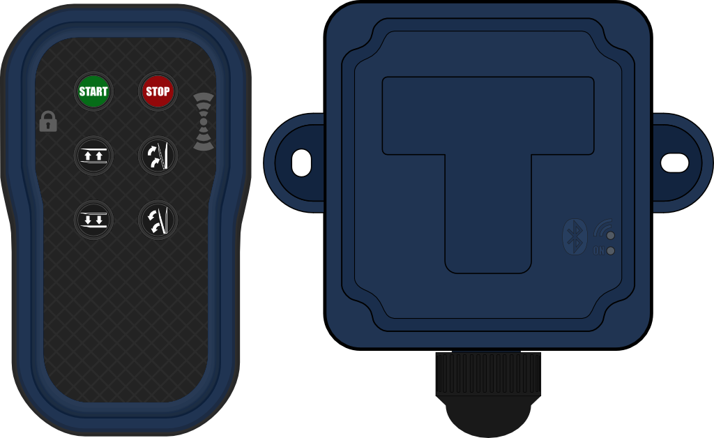 Dhollandia Tail Lift Remote Control | Handsets & Wireless Dhollandia